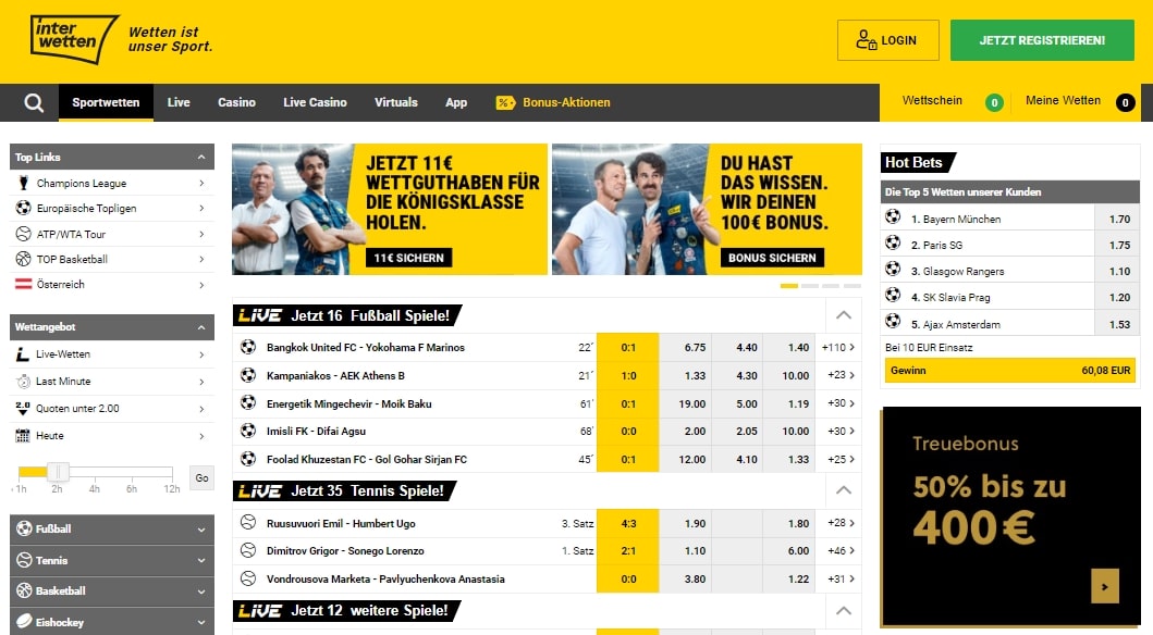 Interwetten Sportwetten Test & Erfahrungen Mai 2025